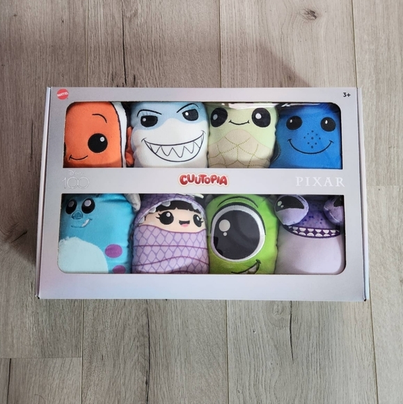 Mattel | Toys | Disney 0 Cuutopia 5 Plush Set Of 8 | Poshmark